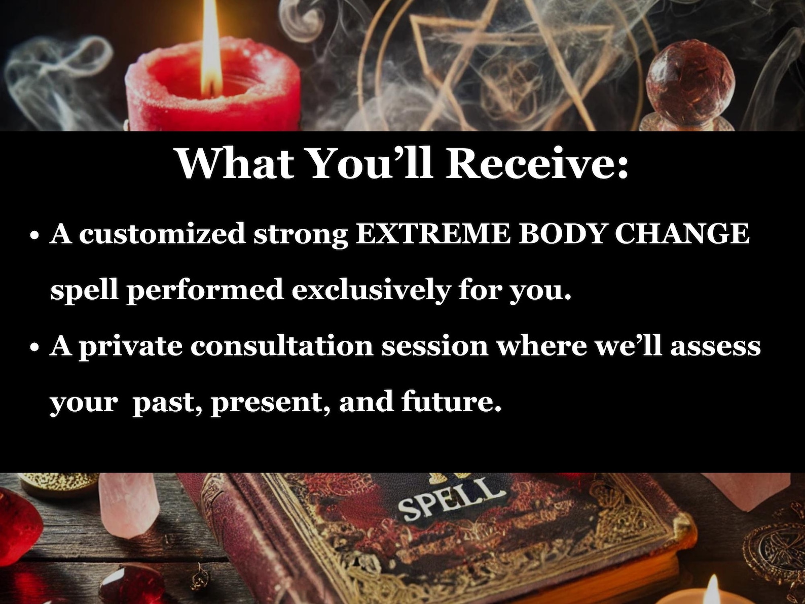 Extreme Body Change Spell – Transform Your Physical Self, Custom Body ...