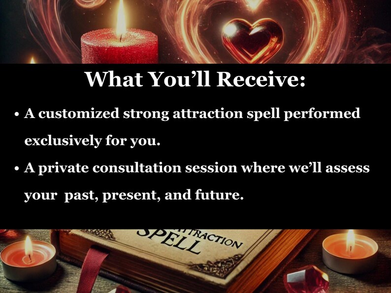 Extreme and Powerful Attraction Spell Ignite Passion and Draw Desired ...