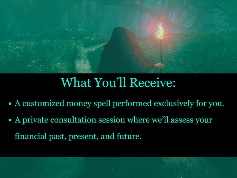 Extreme and Powerful Money Spell - Attract Wealth and Abundance, Unlock ...