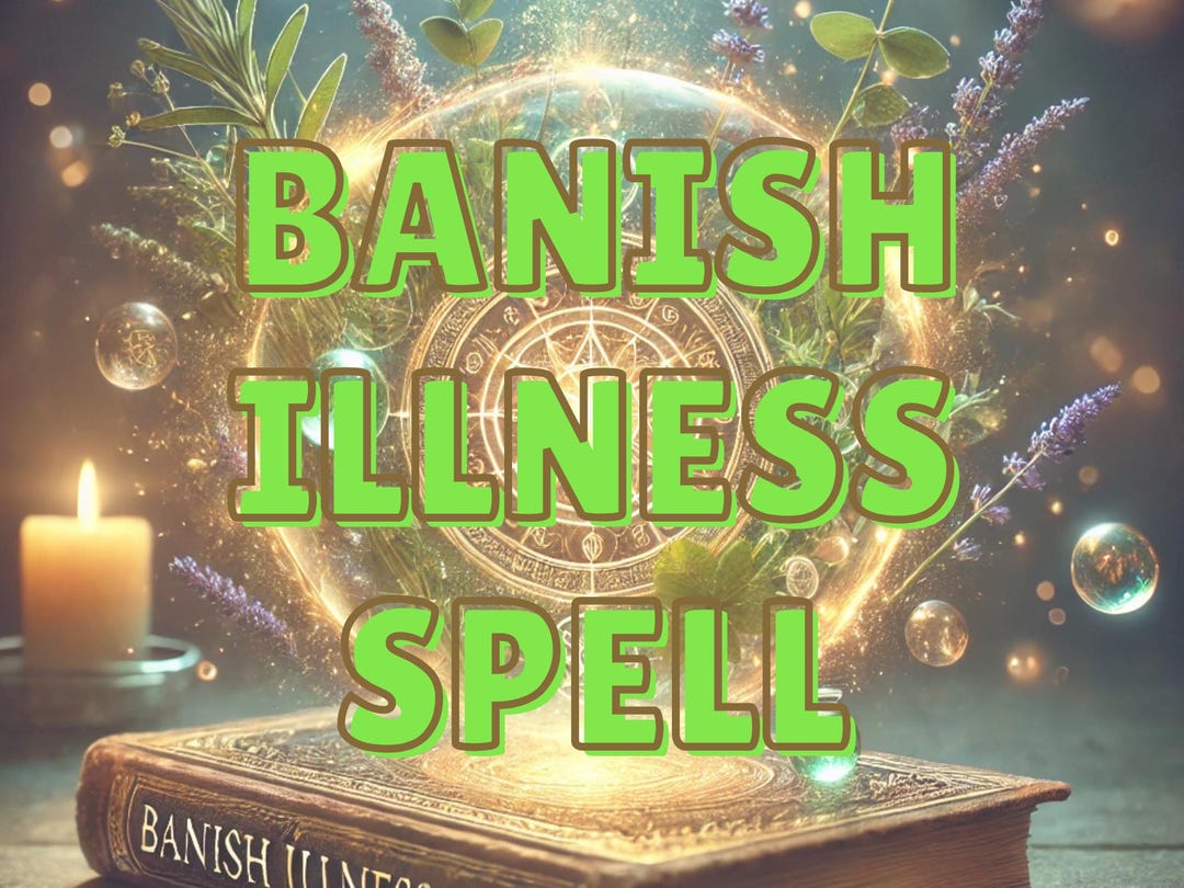 Banish Illness Spell – Powerful Healing & Recovery Magic, Fast Recovery ...