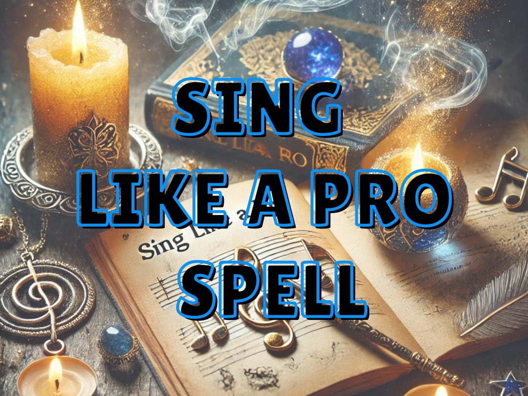 Extreme and Powerful Sing Like a Pro Spell – Unlock Your Vocal ...