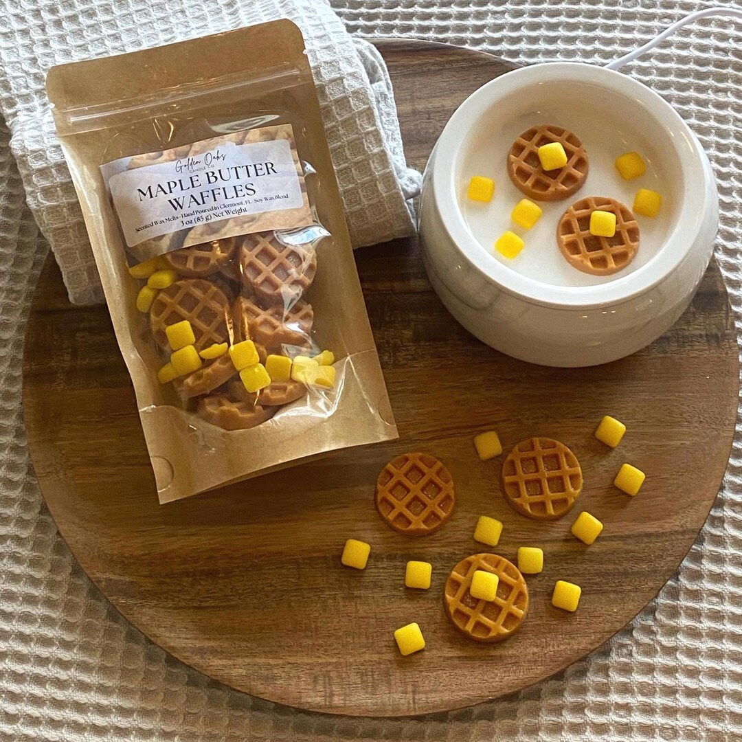 MAPLE BUTTER WAFFLES Wax Melts for Wax Melt Warmer, Para Soy Blend Wax ...