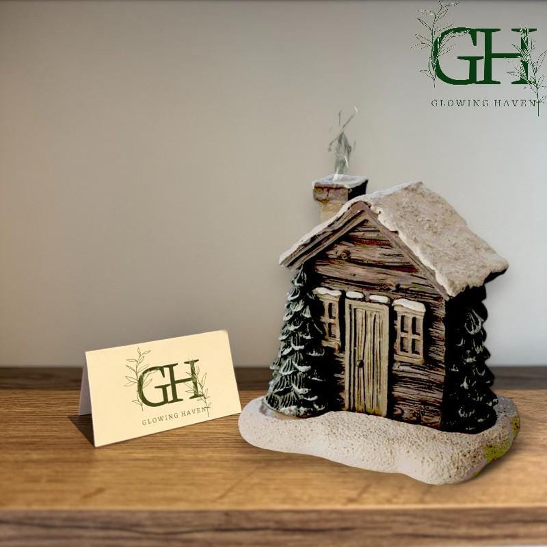 Housewarming Wax Melt, Christmas Log Cabin Burner, Christmas Incense ...