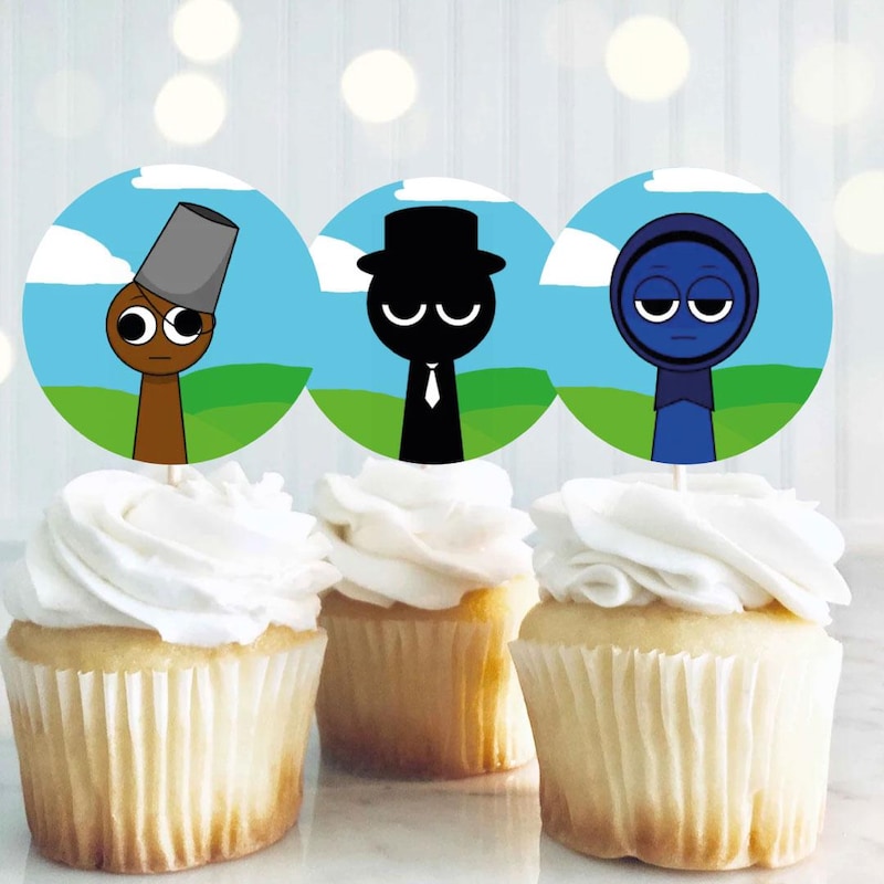 Sprunki Cake Topper - Etsy