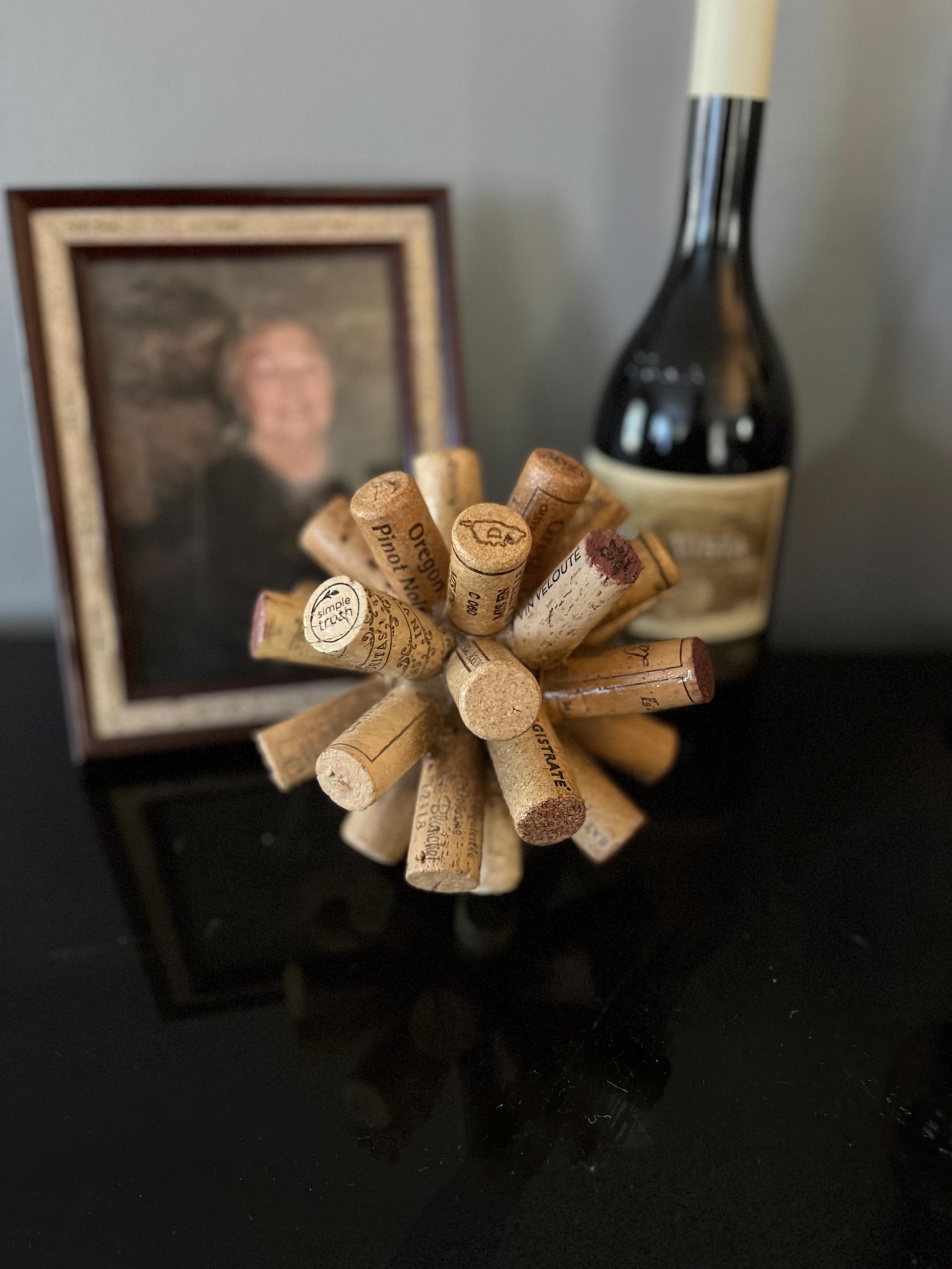 Handmade Wine Cork Ball | Rustic Home Decor in Multiple Sizes | Eco ...
