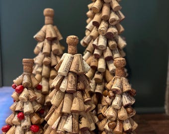 Large Cork Christmas Tree - Etsy