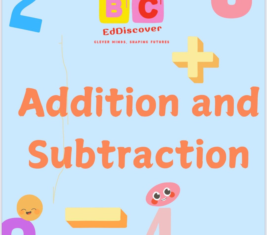 Our 2in1 Addition and Subraction Printable Worksheet - Etsy