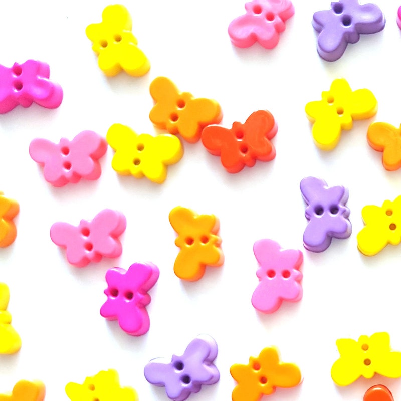Butterfly Buttons - Etsy