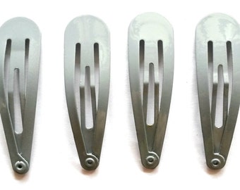 Plain hair clips | Etsy