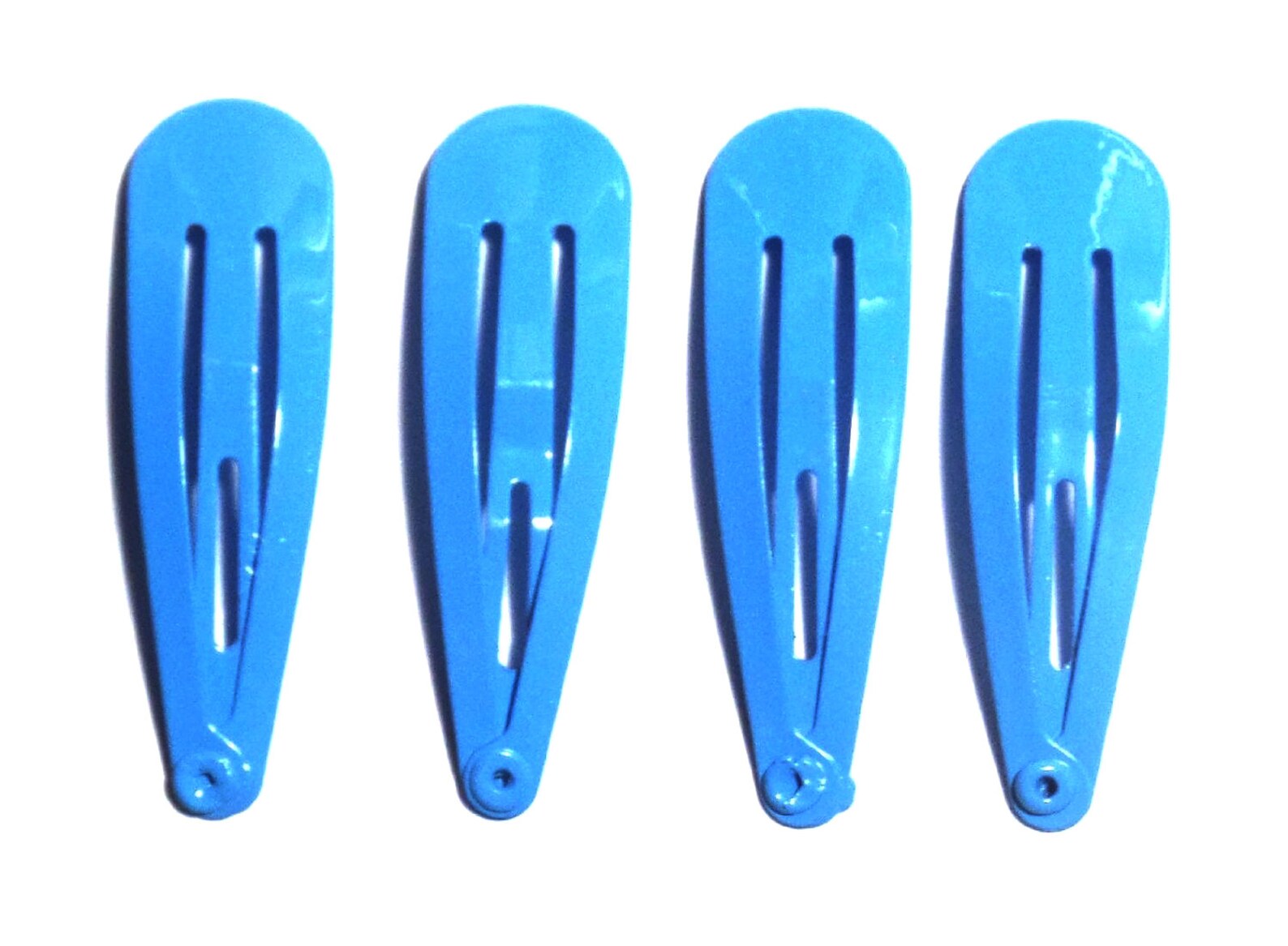 24 Pcs Pastel Blue Color Girl Hair Clips Findings Size 40 Mm - Etsy