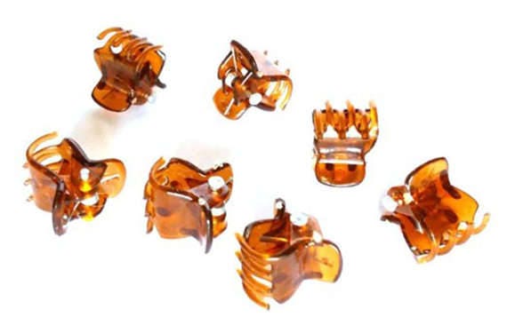 30 Pcs Transparent Clear White Mini Hair Snap Claw Clips for | Etsy