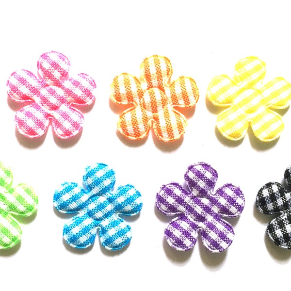 Gingham Flower - Etsy