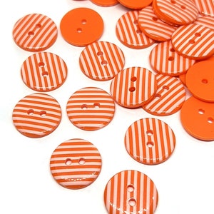 Striped Buttons - Etsy