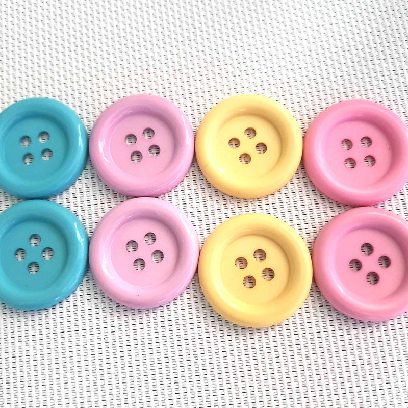 Pastel Buttons - Etsy