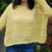 Knitting Pattern - Sunkissed Oversized Sweater X Drop Shoulder Pullover ...