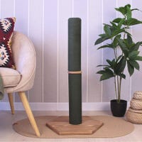 Cat Scratching Post From Pine Wood With Sisal or Cotton Robe, Modern ...