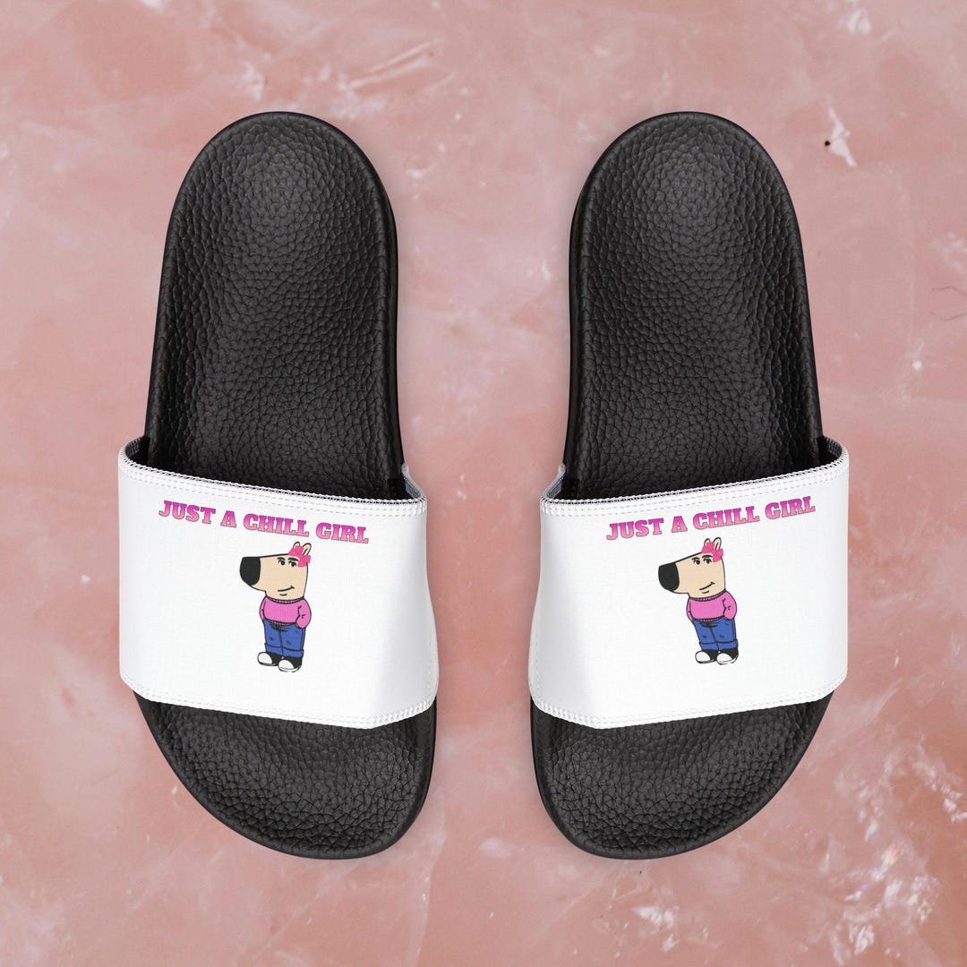 Slippers, Low Key Chill Guy Meme Tiktok Viral Sandals, Gift for Tiktok ...