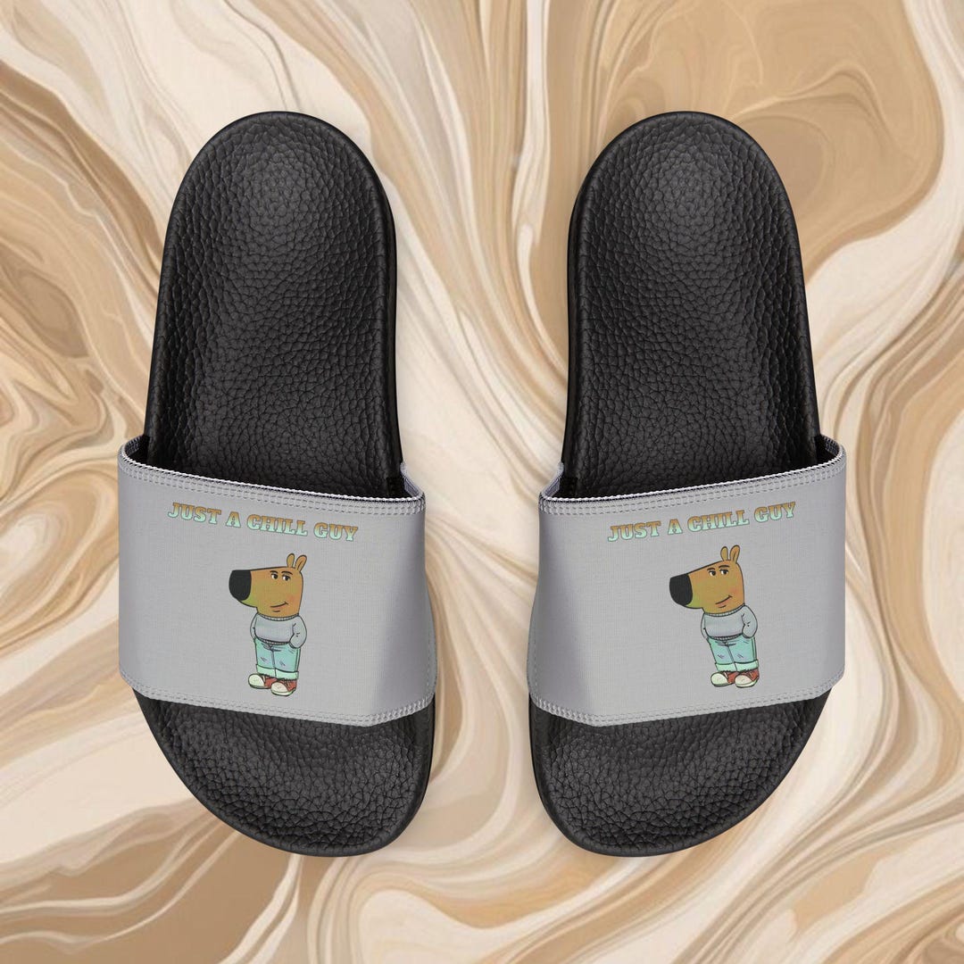 Sandals, Tiktok Meme Slippers, Chill Guy Gifts, Viral Sandals ...