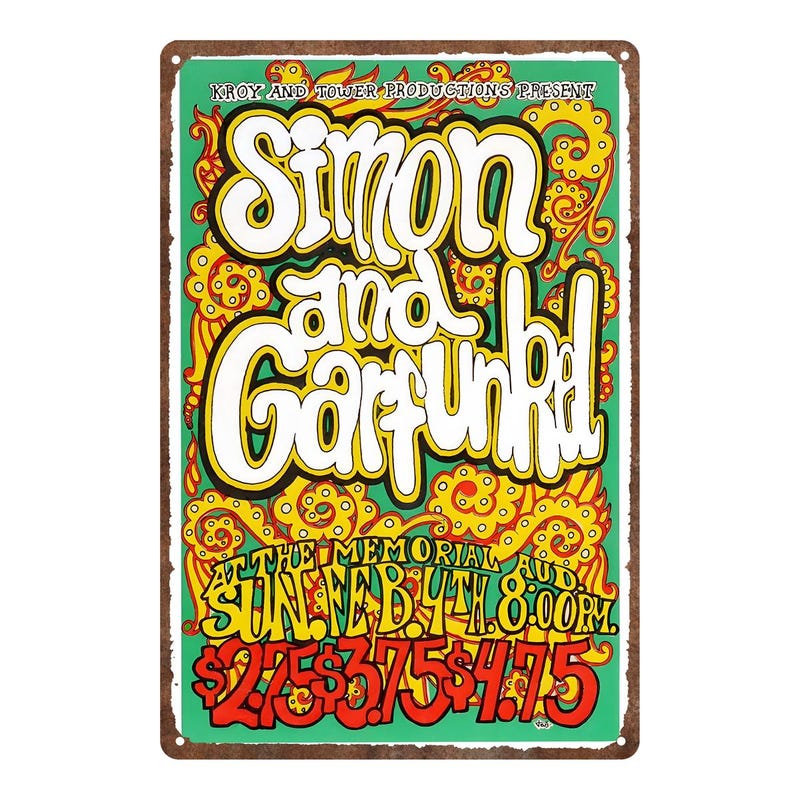 Simon and Garfunkel Poster - Etsy