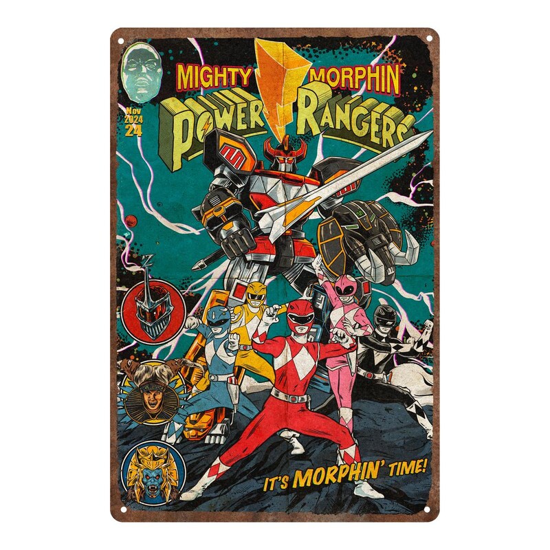 90s Power Rangers - Etsy