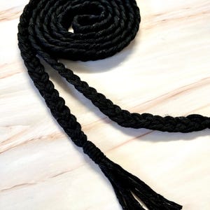 Braided Waist Belt, Thin Braided Rope Belt, Braided Macrame Belt, Boho ...