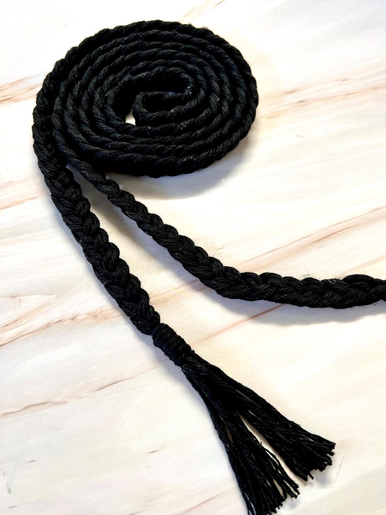 Braided Waist Belt, Thin Braided Rope Belt, Braided Macrame Belt, Boho ...