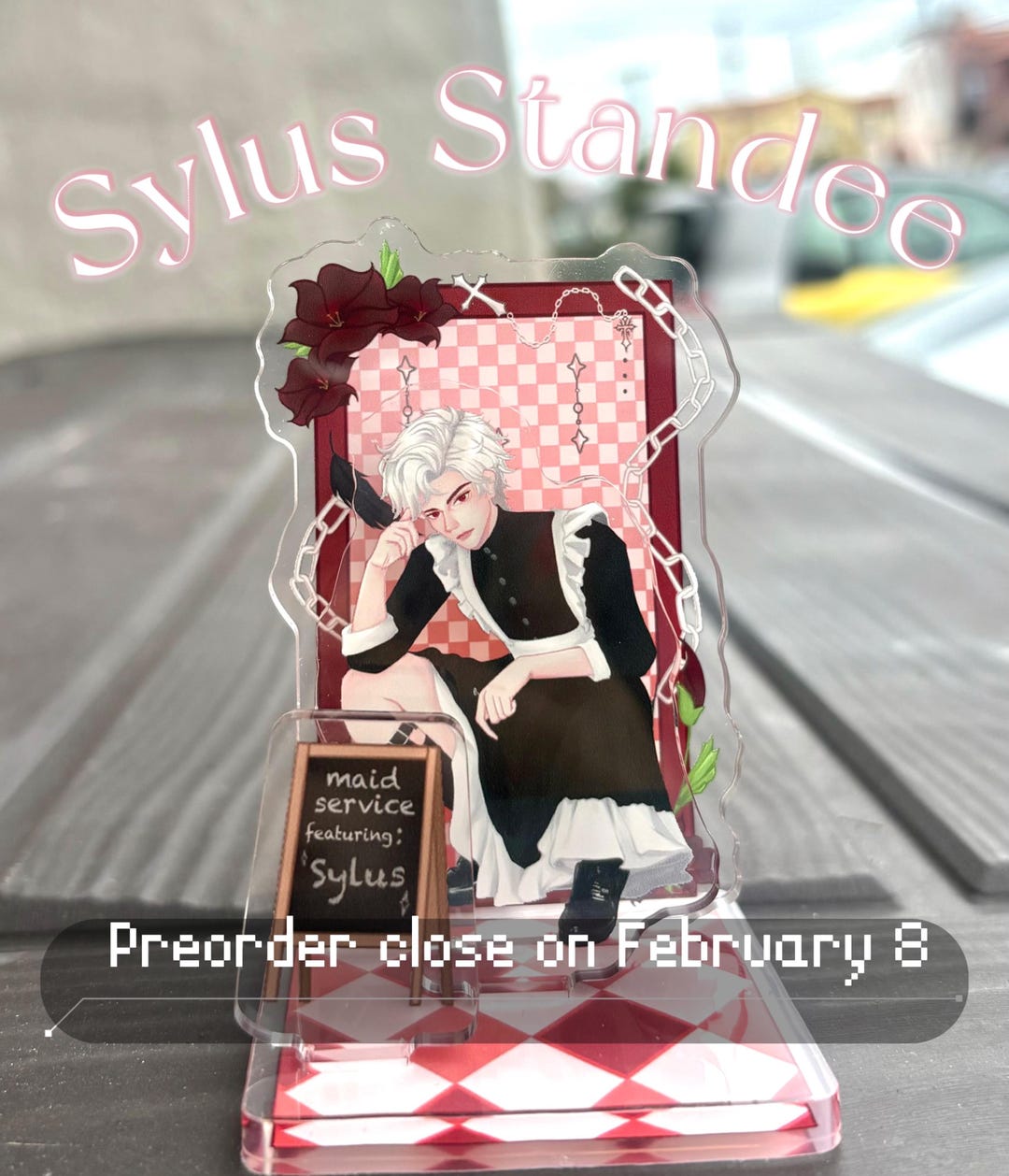 Sylus Maid Standee Love and Deepspace - Etsy