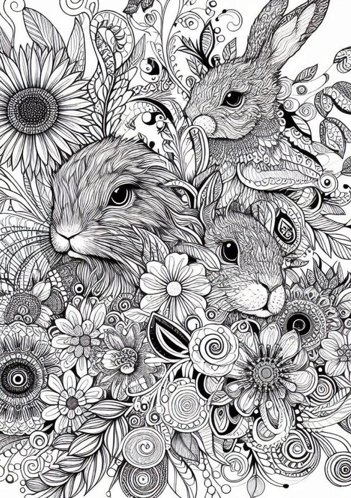Enchanted Gardens and Creatures: Coloring Book With Fun, Easy, and ...