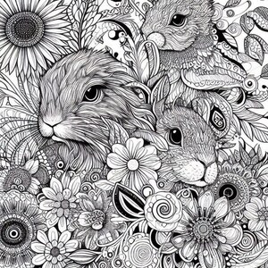 Enchanted Gardens and Creatures: Coloring Book With Fun, Easy, and ...