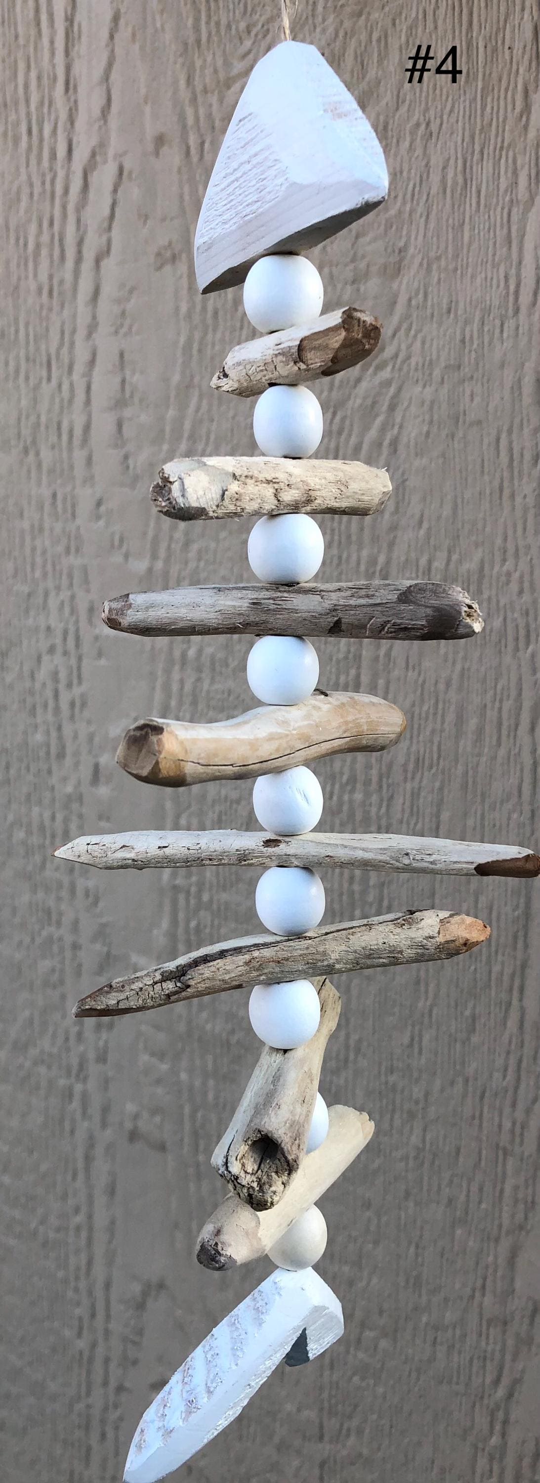 Driftwood Fish Bone Mobile - Etsy
