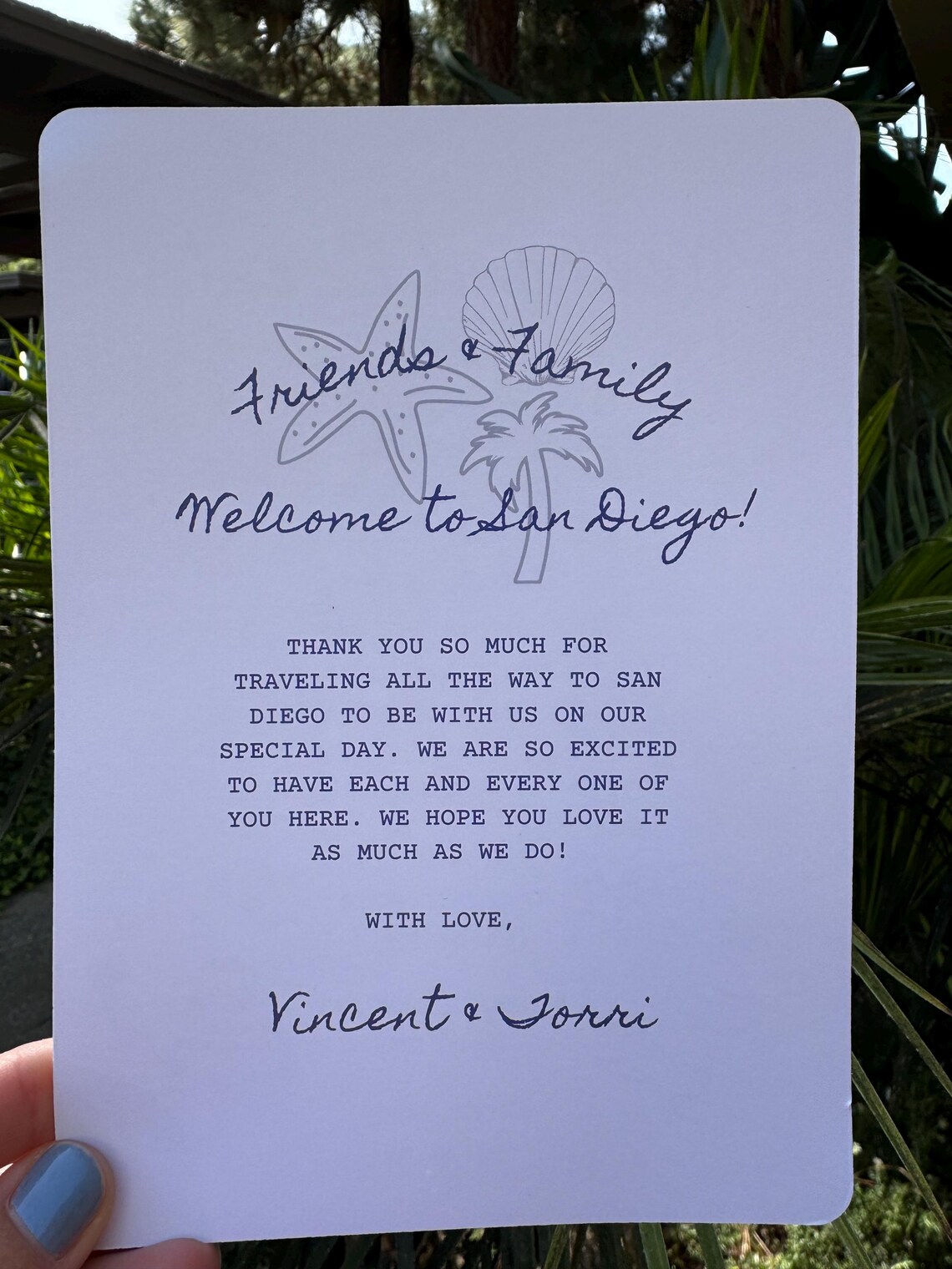 Coastal Wedding Day Itinerary & Guest Welcome Note Canva Template ...
