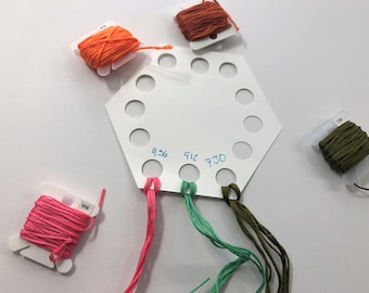 Thread Drop Floss Tags Digital Download SVG DFX PDF | Etsy