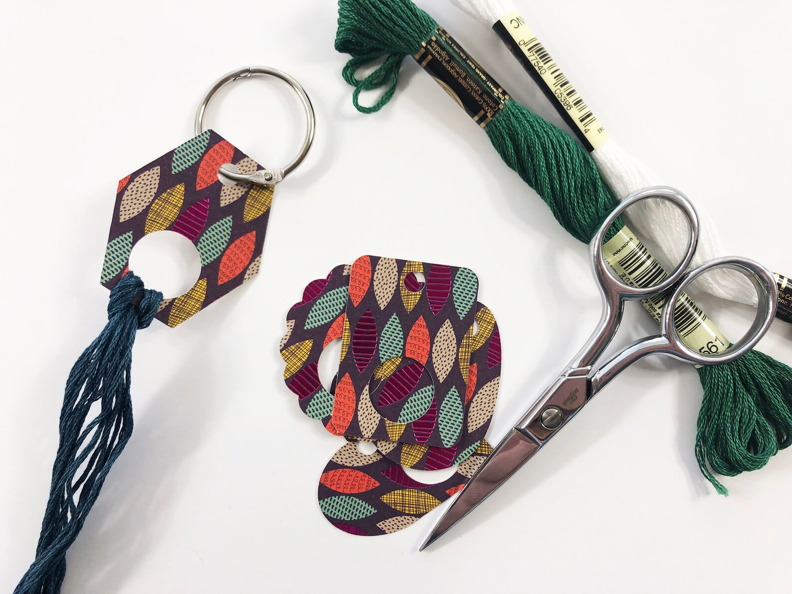 Thread Drop Floss Tags Digital Download SVG, DFX, PDF - Etsy