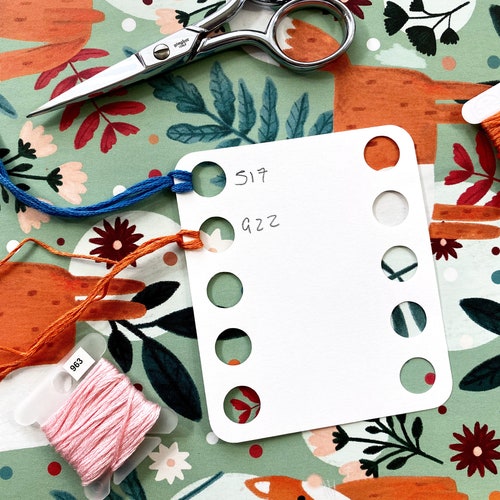 Thread Drop Floss Tags Digital Download SVG DFX PDF - Etsy