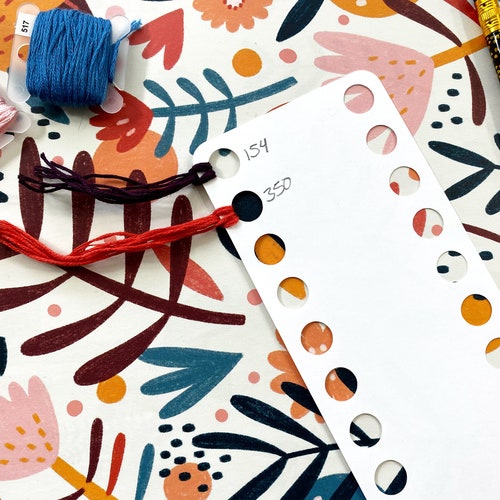 Thread Drop Floss Tags Digital Download SVG DFX PDF - Etsy