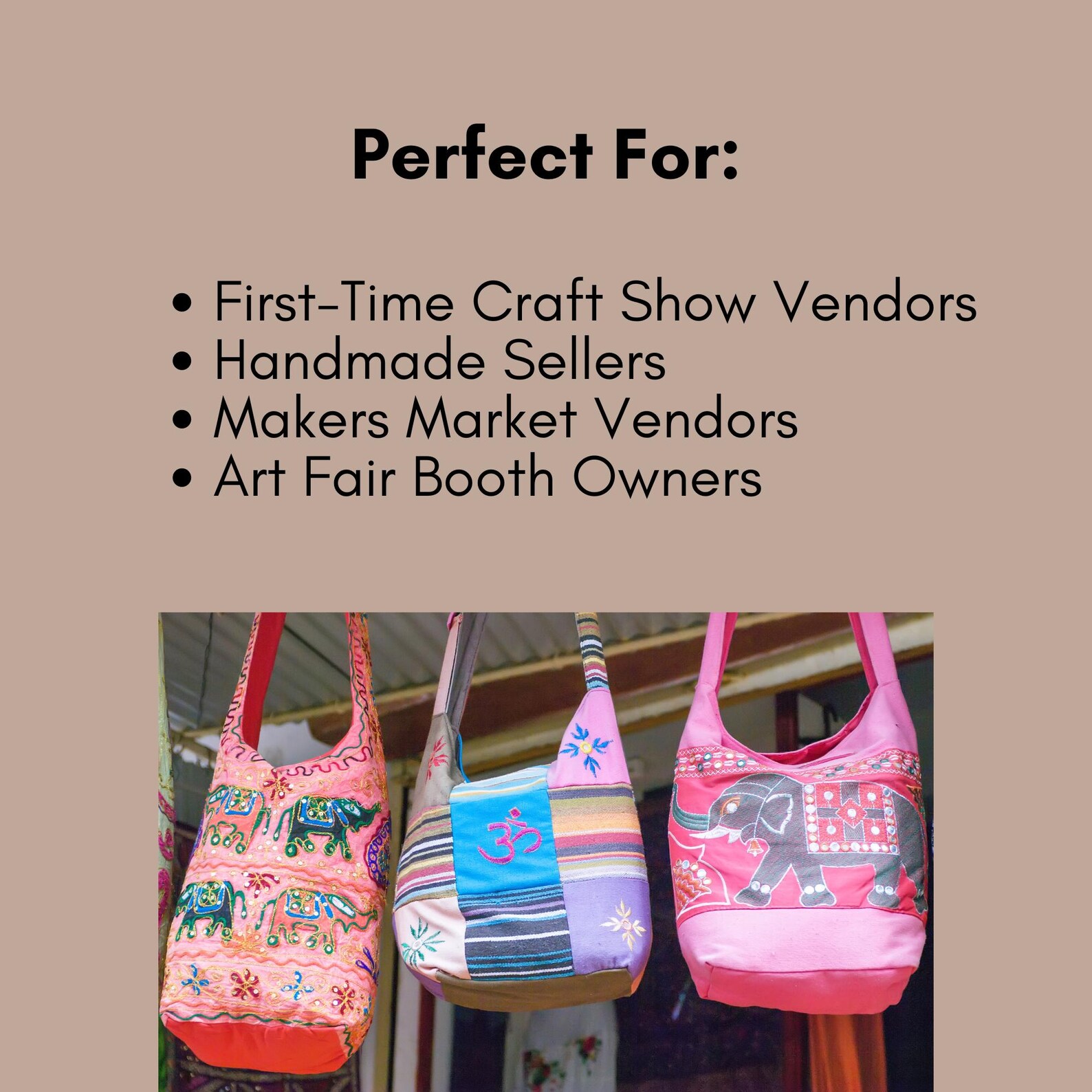 Craft Show Vendor Checklist Printable, Craft Fair & Market Booth ...