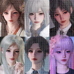 Love and Deepspace Face Settings | 200+ MC Custom Faces | Main ...