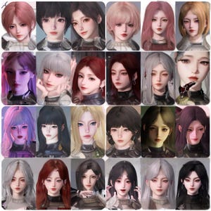 Love and Deepspace Face Settings | 200+ MC Custom Faces | Main ...