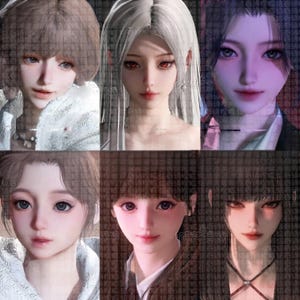 Love and Deepspace Face Settings | 200+ MC Custom Faces | Main ...
