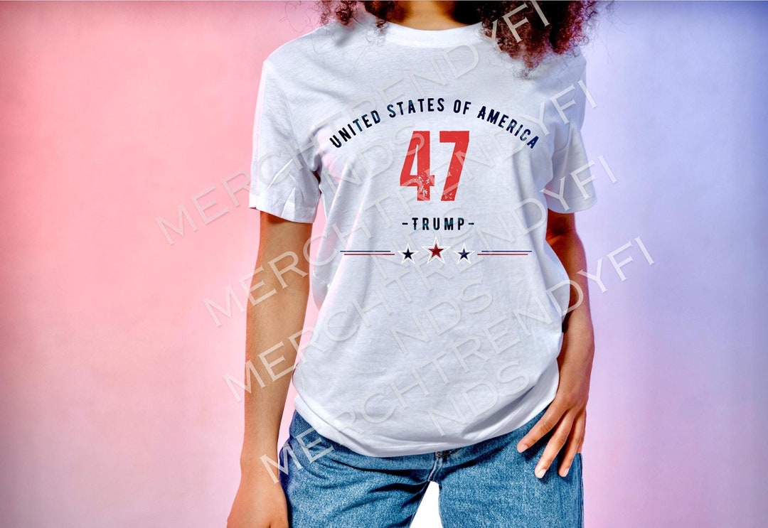 TRUMP SVG Trump PNG Won President T-shirt Print Tump Won Trump 47th ...