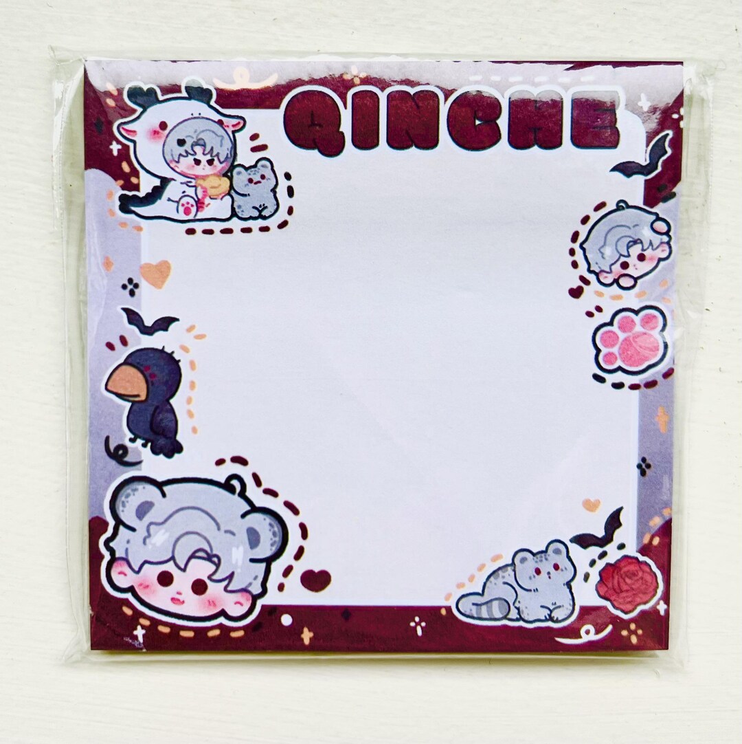 Love and Deepspace Sylus Sticky Notes Note Pads Cute Stationery Main ...