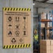 Digital Download - Warehouse Storage Handling Symbols Poster, Logistics ...
