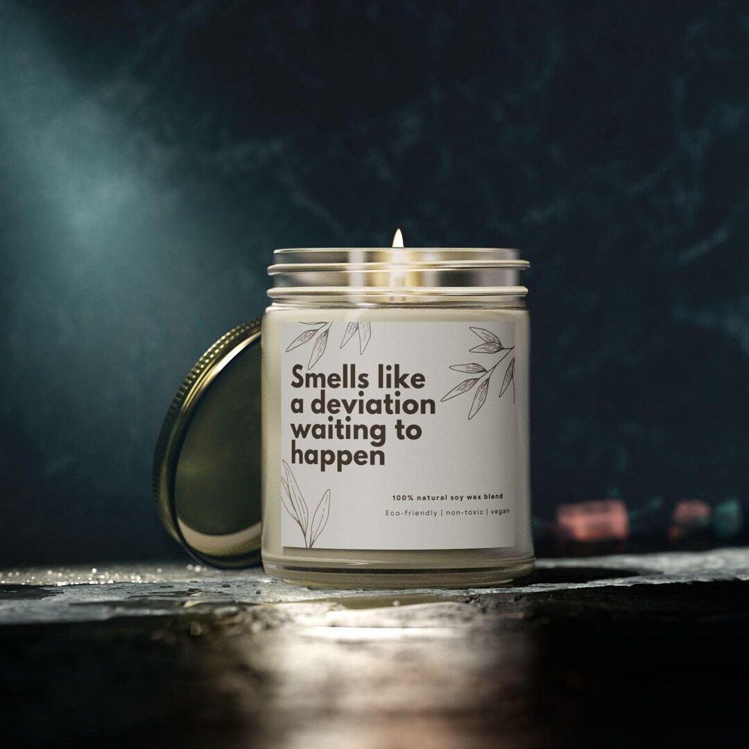 Smells Like a Deviation Waiting to Happen - Humorous QA Candle for ...