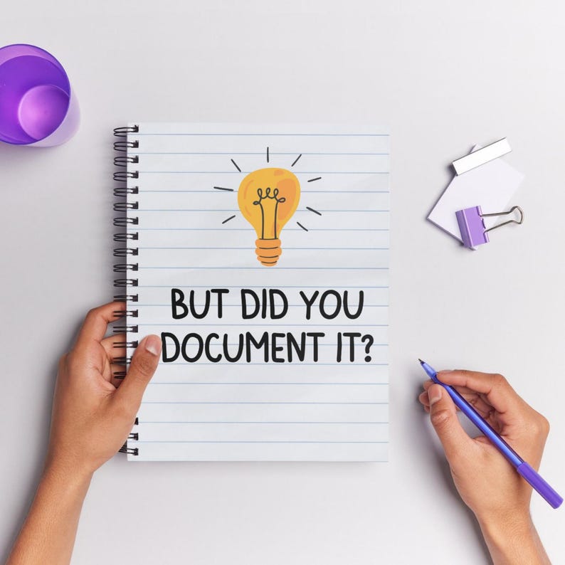 But Did You Document It? - Digital Download | Printable Sticker Design ...