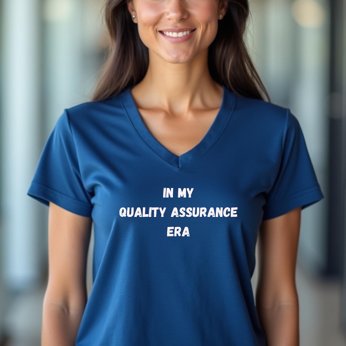 In My Quality Assurance Era Shirt - Funny QA V-neck for Women , Quality ...