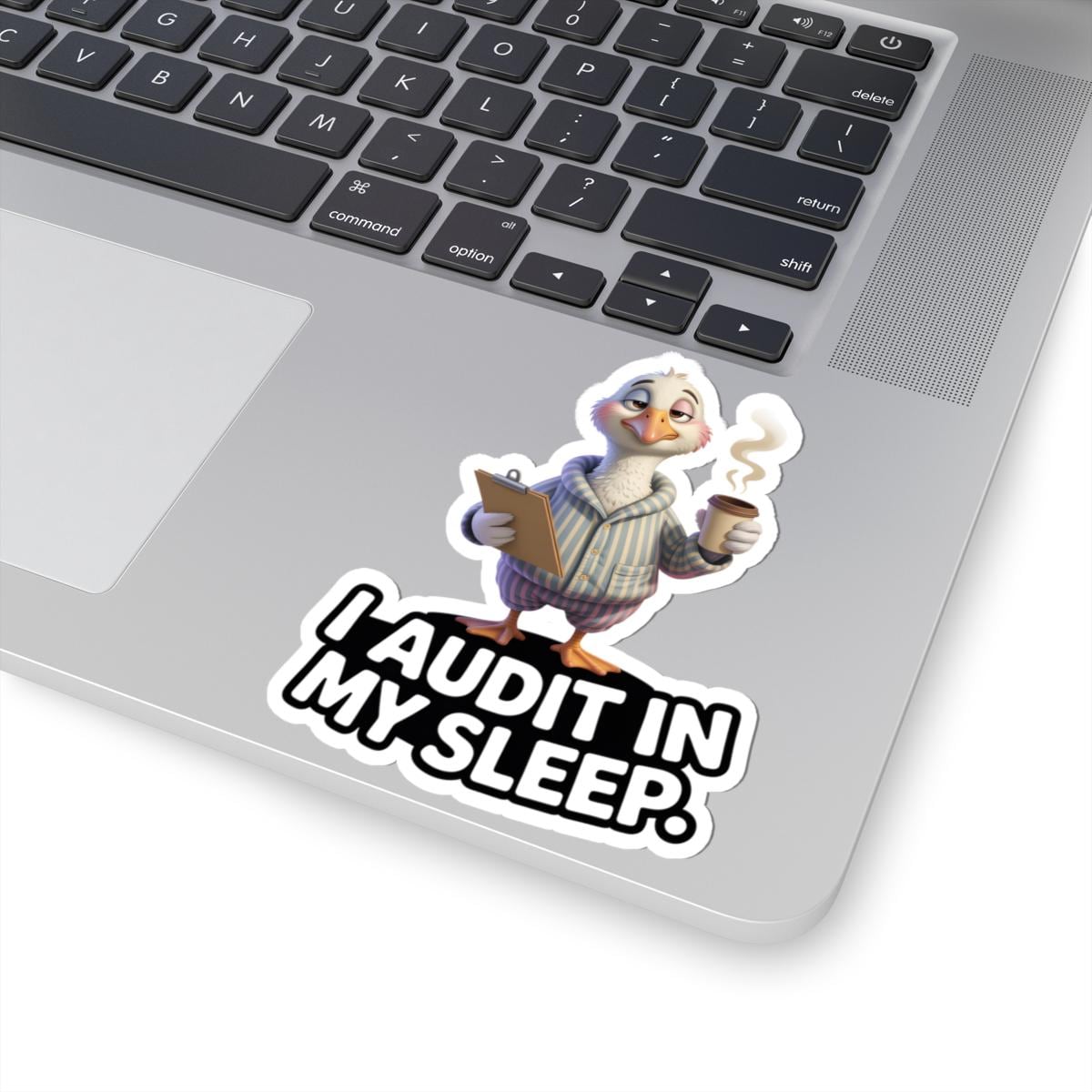 Funny Audit Sleep Sticker for QA Professionals - GMP ISO Pharma Gift ...
