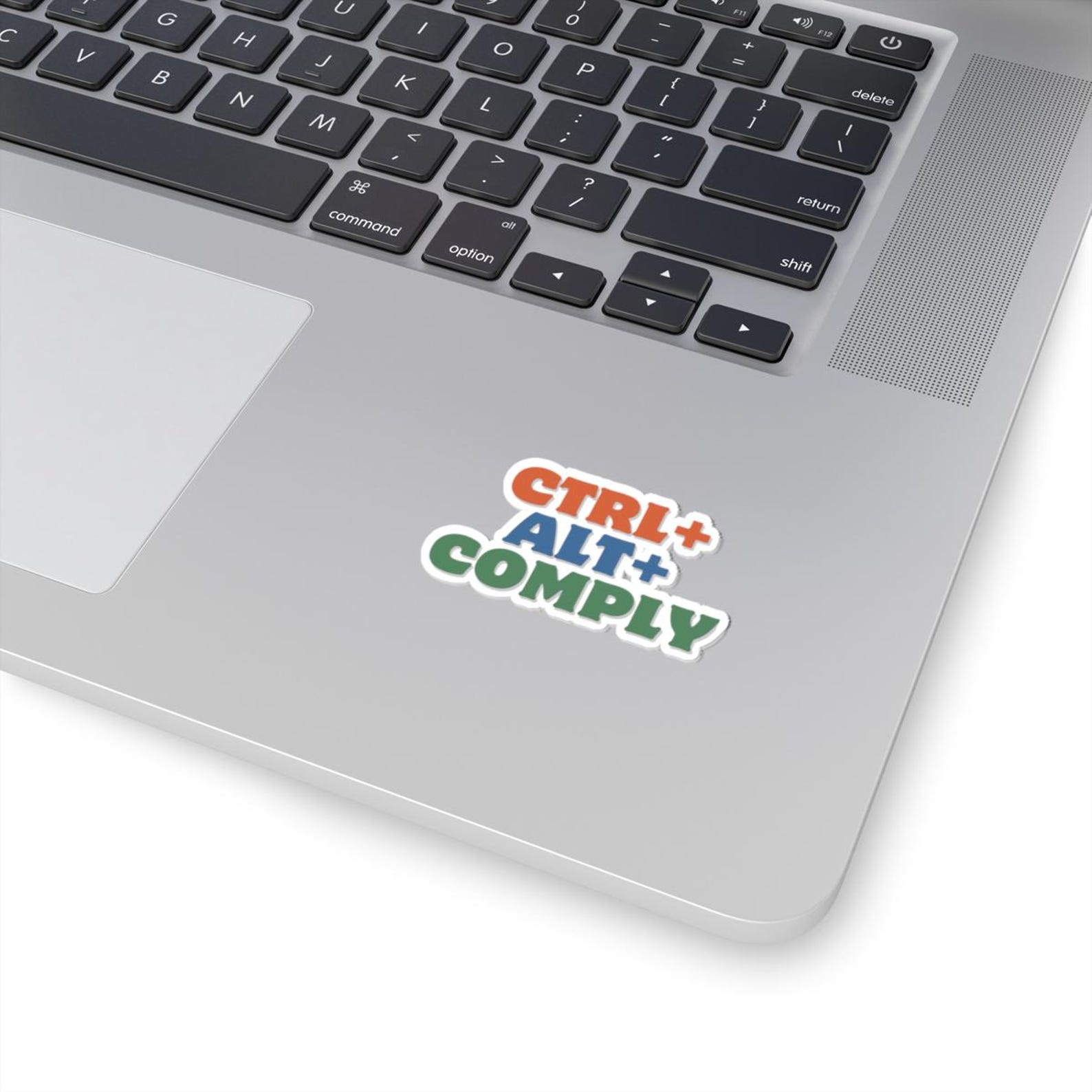 CTRL + ALT + COMPLY Sticker for Laptops, Bottles and More | Compliance ...