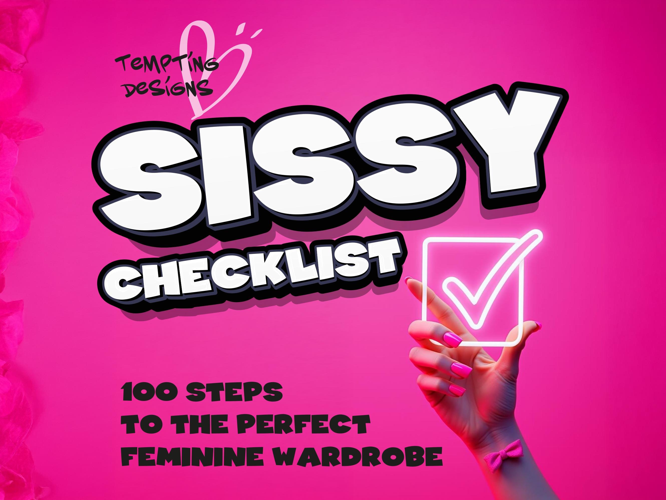 Sissy Checklist | Sissy Guide, Sissification Training, Sissygasm, Findom & Femdom, Domination ...