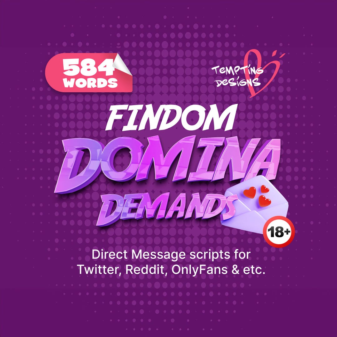 Findom DM Scripts for Paypigs | 100 Femdom Messages for Onlyfans ...