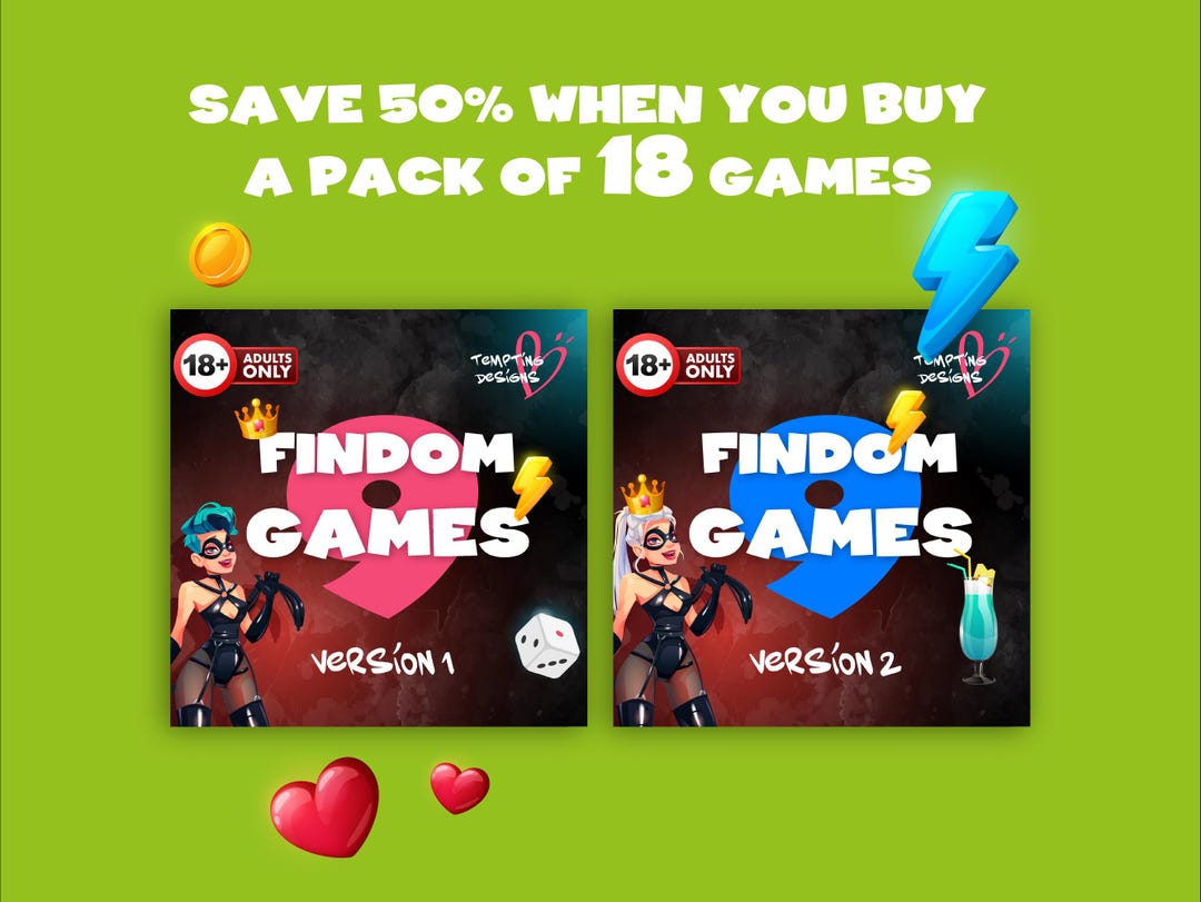 18 Findom Games SET | Onlyfans Tip Game Bundle for Adult Solo Creators ...